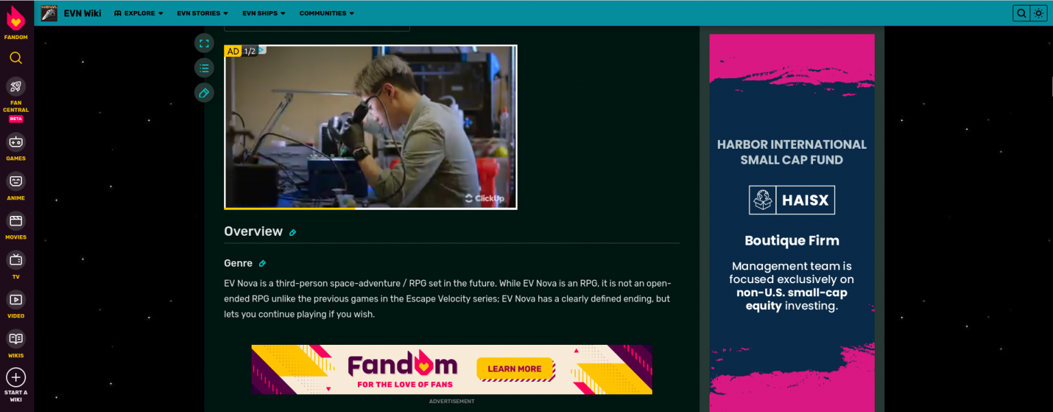 Fandom Wiki Considered Harmful – The Roohr Way